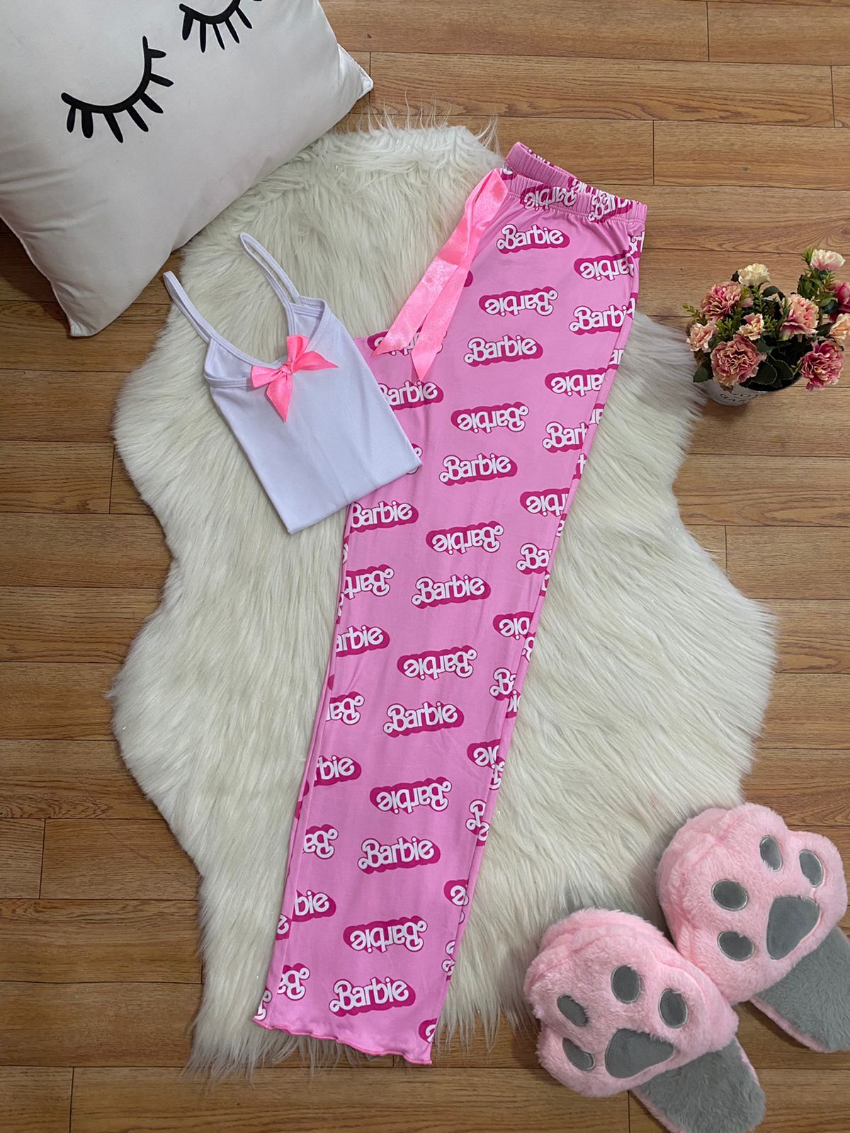 Pijama Dakota Barbie - Rosa Pastell