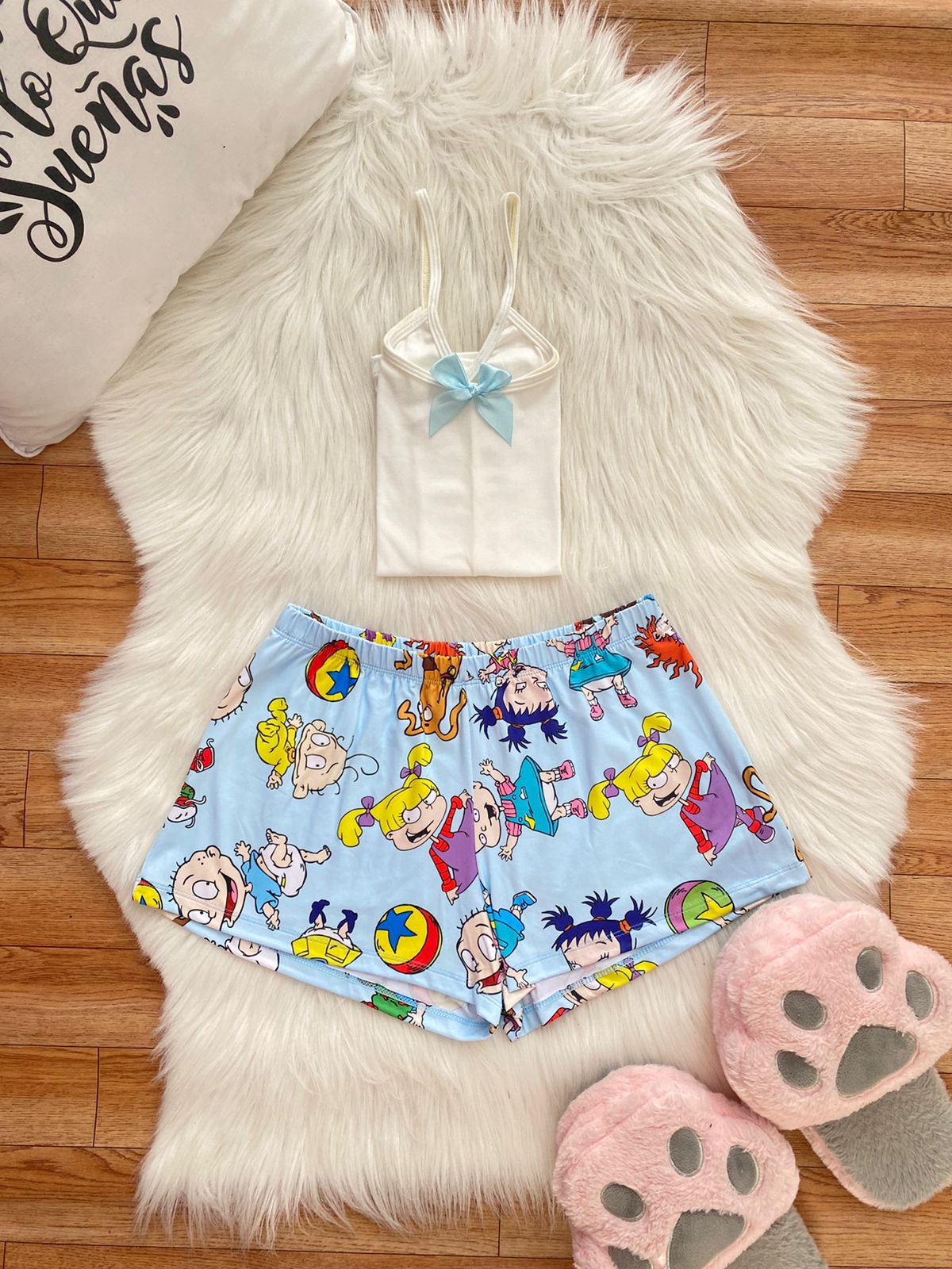 Pijama Victoria Rugrats - Rosa Pastell