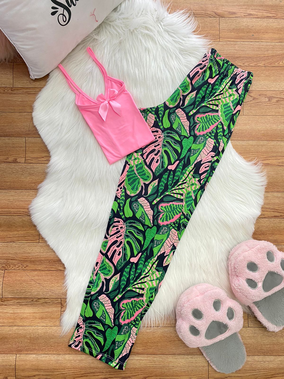 Pijama Dakota Matas - Rosa Pastell