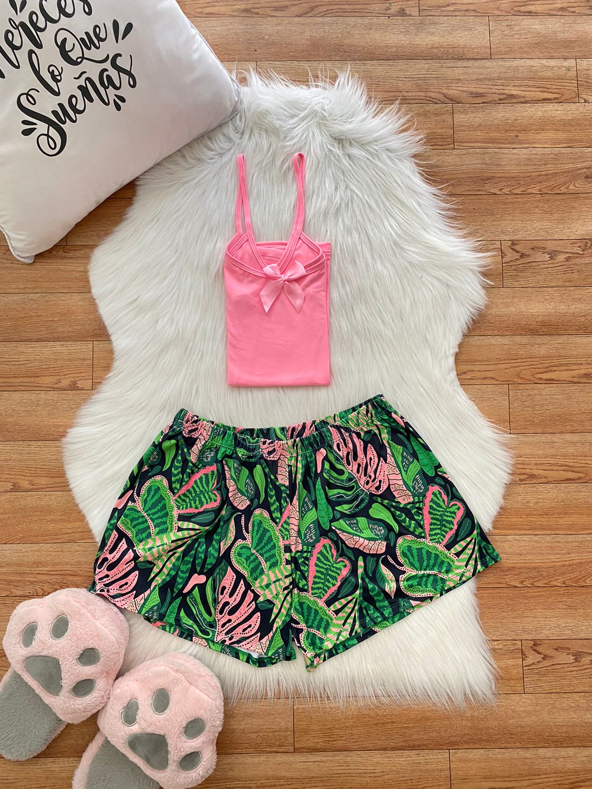 Pijama Victoria Plus Matas - Rosa Pastell