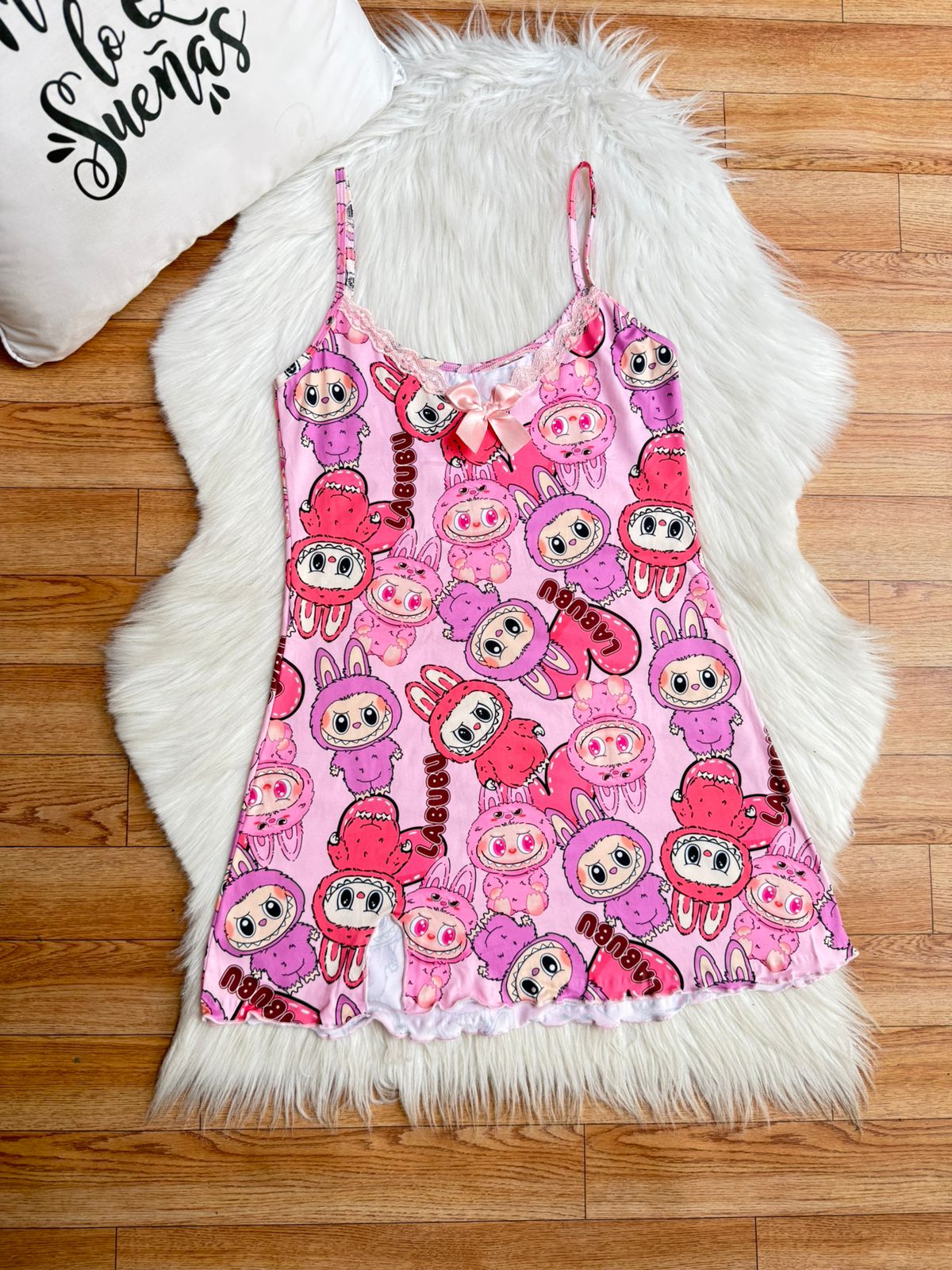 Pijama Alana Labubu - Rosa Pastell